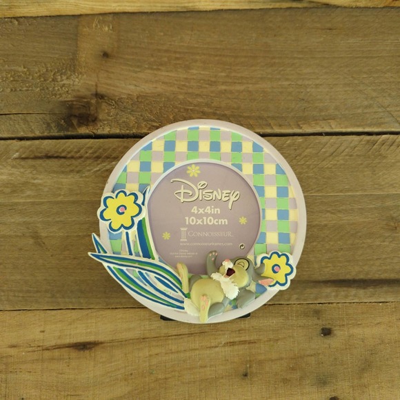 Disney | Accents | Vintage 20 Disney Thumper Round Flower Stand Picture ...